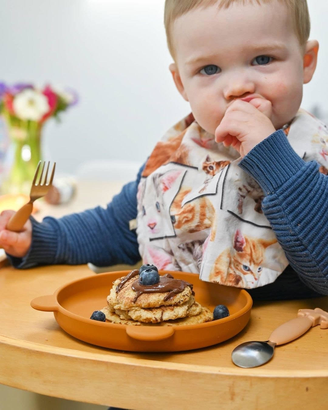 Volkoren (ontbijt) pannenkoeken! - de Kleine Keuken